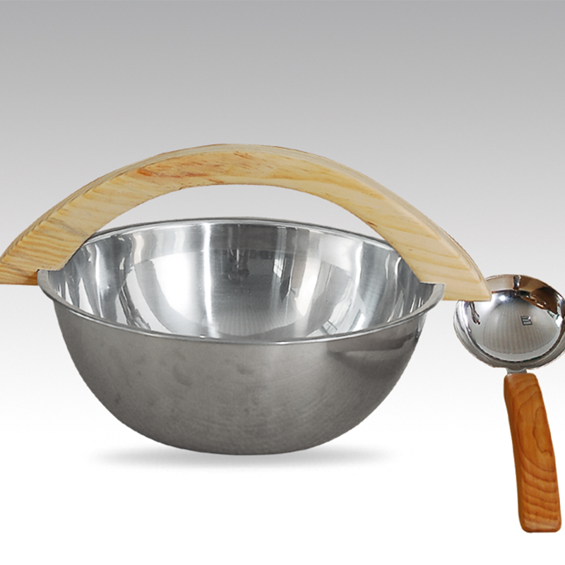 Stainless Steel Sauna Buckets & Ladles - KDY